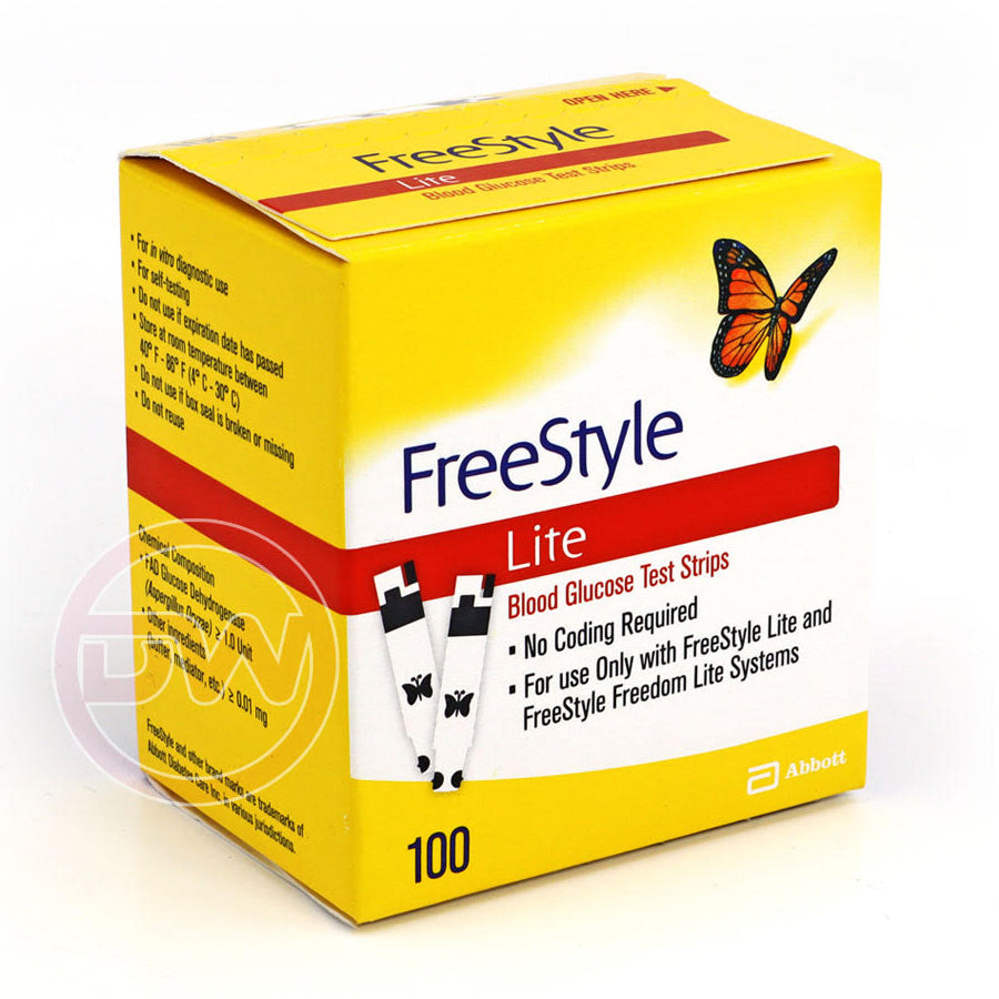 FreeStyle Lite Test Strips 100ct