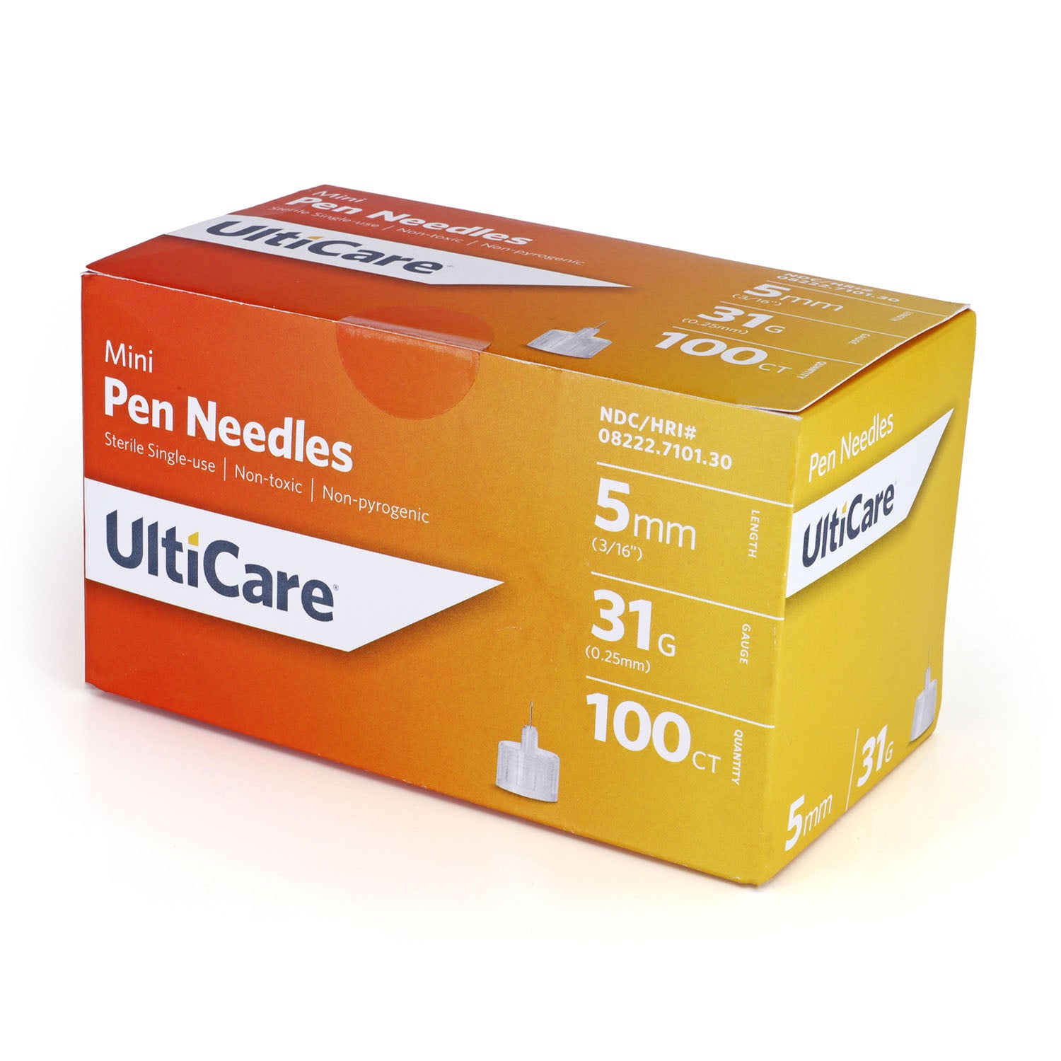 UltiCare Mini Pen Needles - 5mm 31G 100/BX