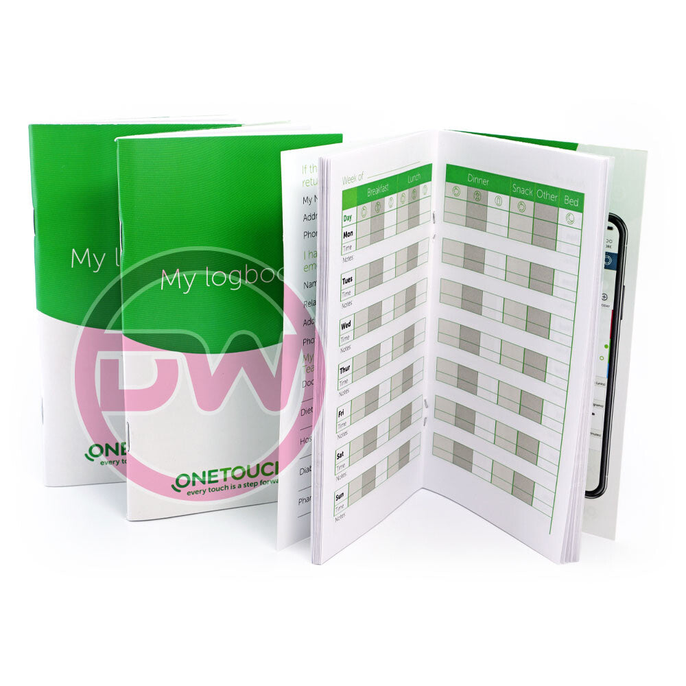 OneTouch Logbook - 3 Pack