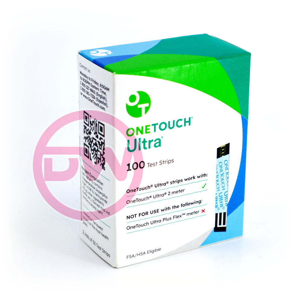 One Touch Ultra Test Strips 100ct