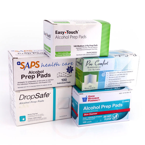 Sterile Alcohol Prep Pads 100ct