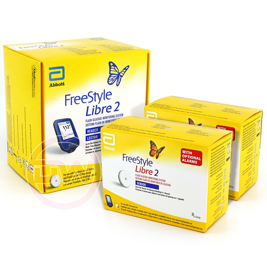 FreeStyle Libre 2 Starter Pack (2 Sensors & 1 Reader)