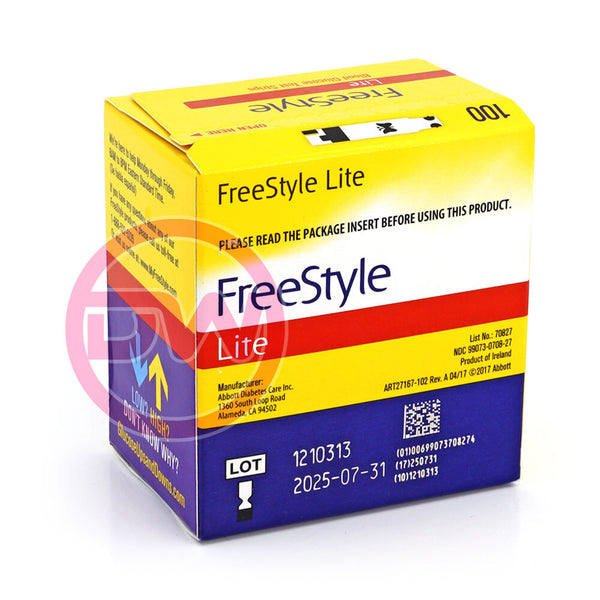 FreeStyle Lite Test Strips 100ct