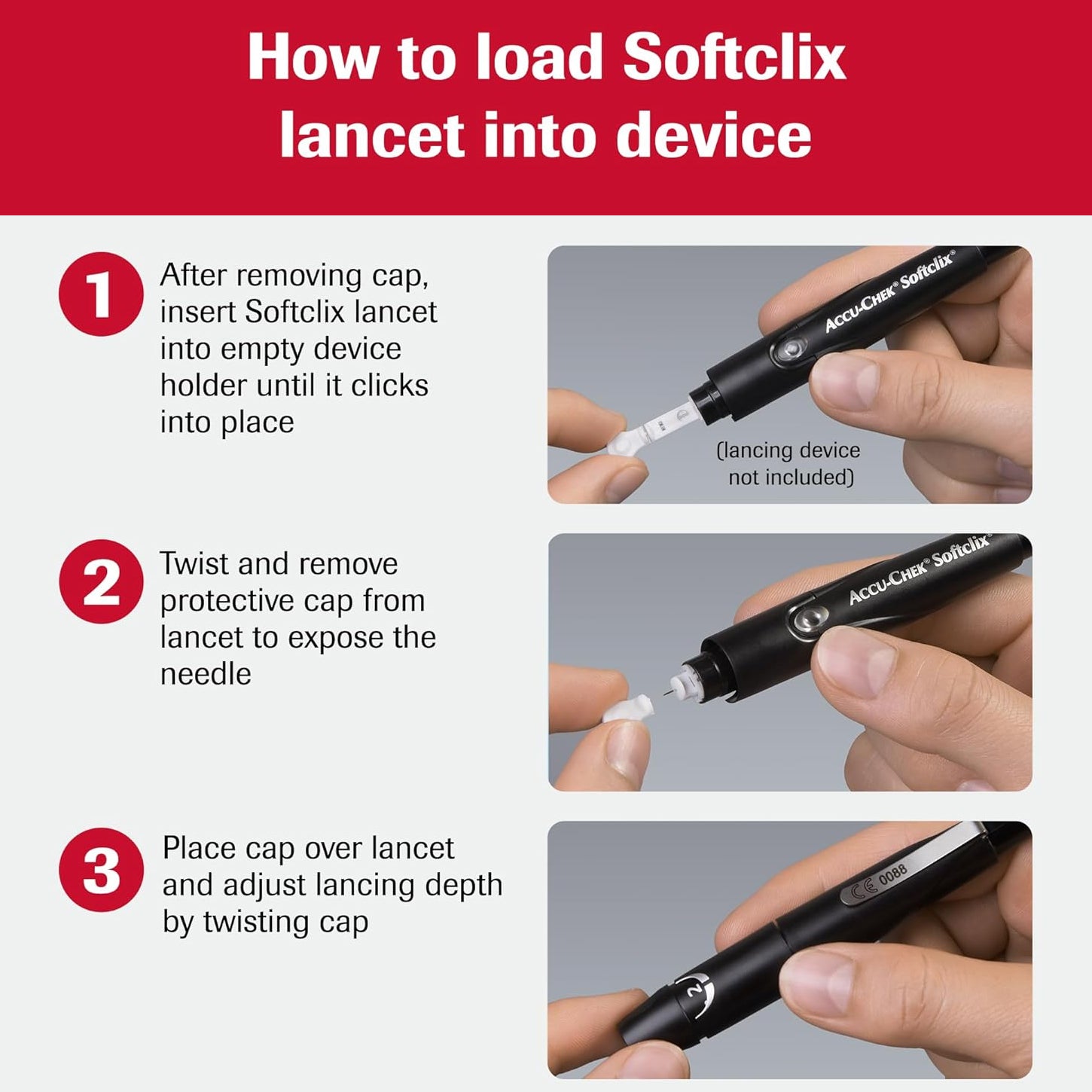 Accu Chek Softclix Lancets 100ct