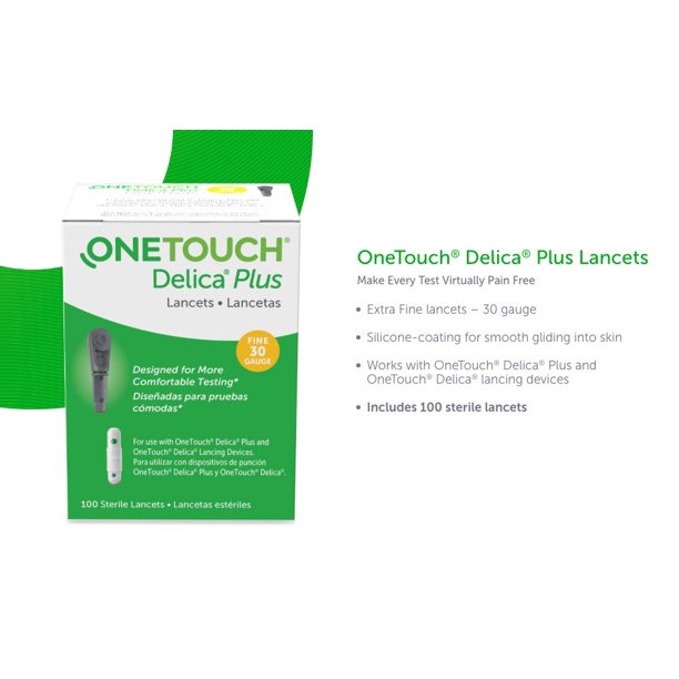 OneTouch Delica Plus Lancets