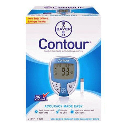 Bayer Contour Glucose Meter Kit