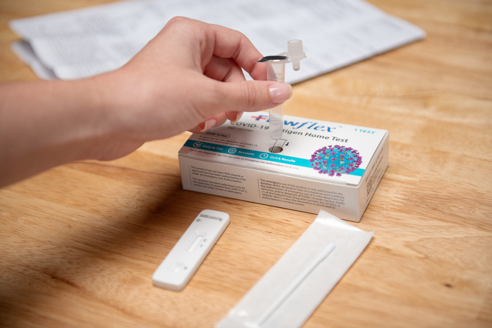 Flowflex COVID-19 Antigen Rapid Home Test Kit